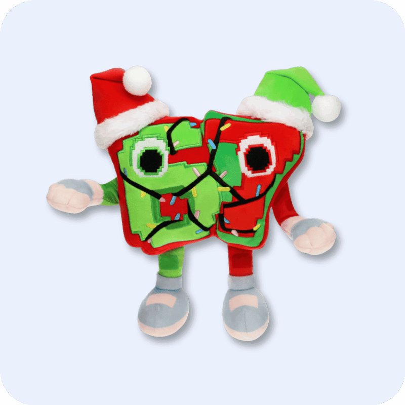 67 Festive Plush | Official 67 Steal A Brainrot Plush Store